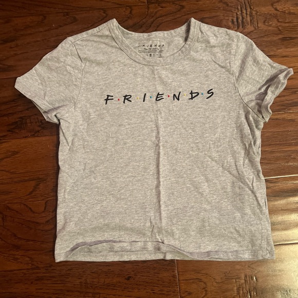 Tops | Friends Tv Show Crop Top Hardly Worn | Poshmark